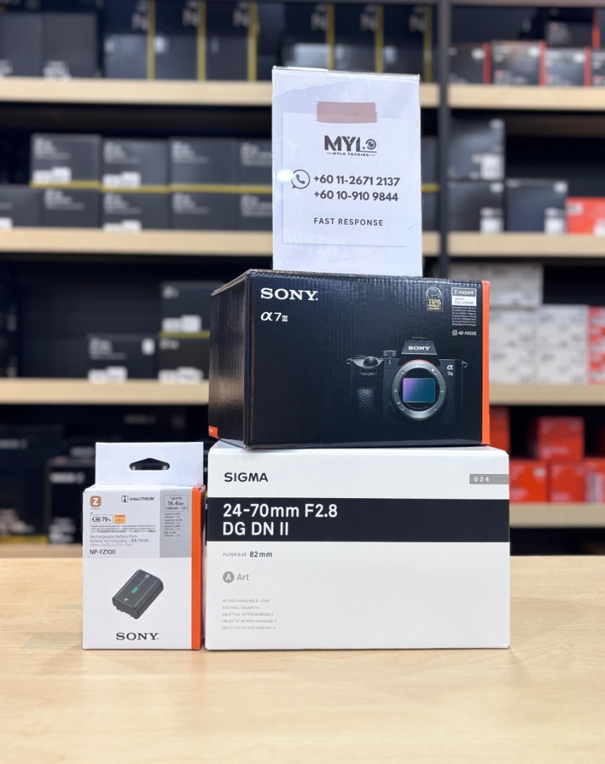 Installment - ( FOC 64GB & FZ100 ) Sony A7 III / A7III / BODY Camera ...