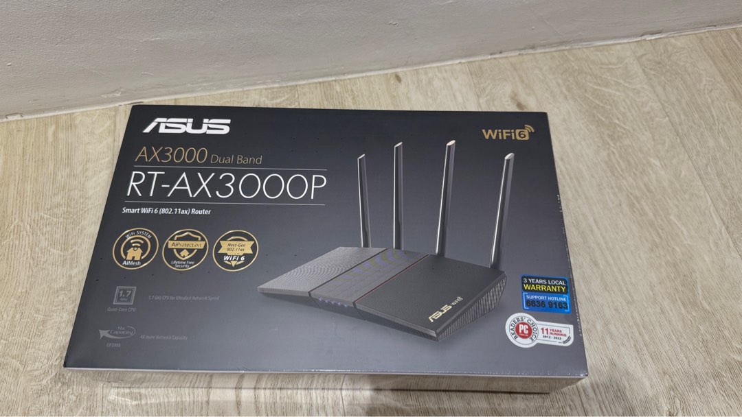 ASUS RT-AX3000P Dual Band WiFi 6 Router, Computers & Tech, Parts & Accessories, Networking on ...