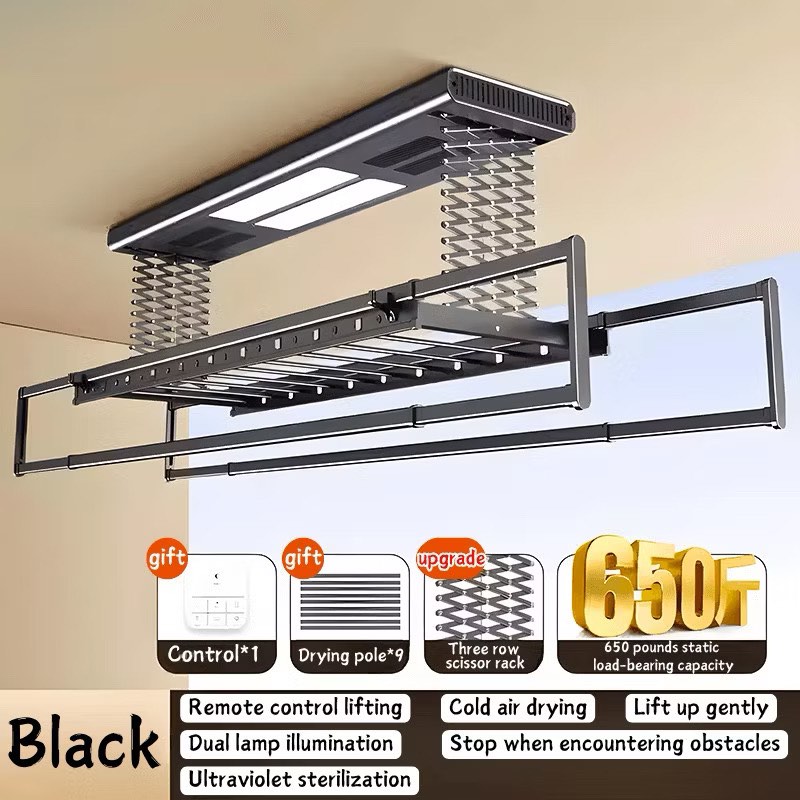 Automatic Laundry Rack Smart Laundry System, Furniture & Home Living ...