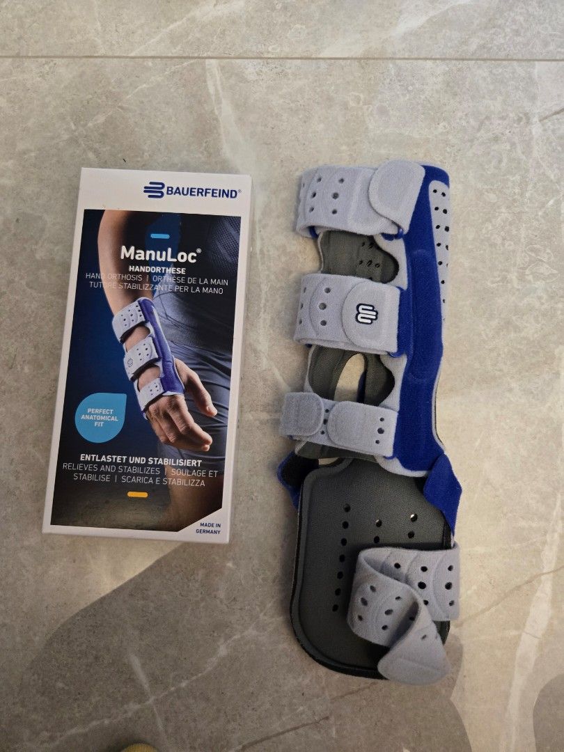 Bauerfeind ManuLoc Handorthes, Health & Nutrition, Braces, Support ...