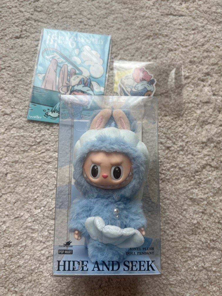 Brand New Blue Tag Merlion Labubu, Hobbies & Toys, Toys & Games on ...