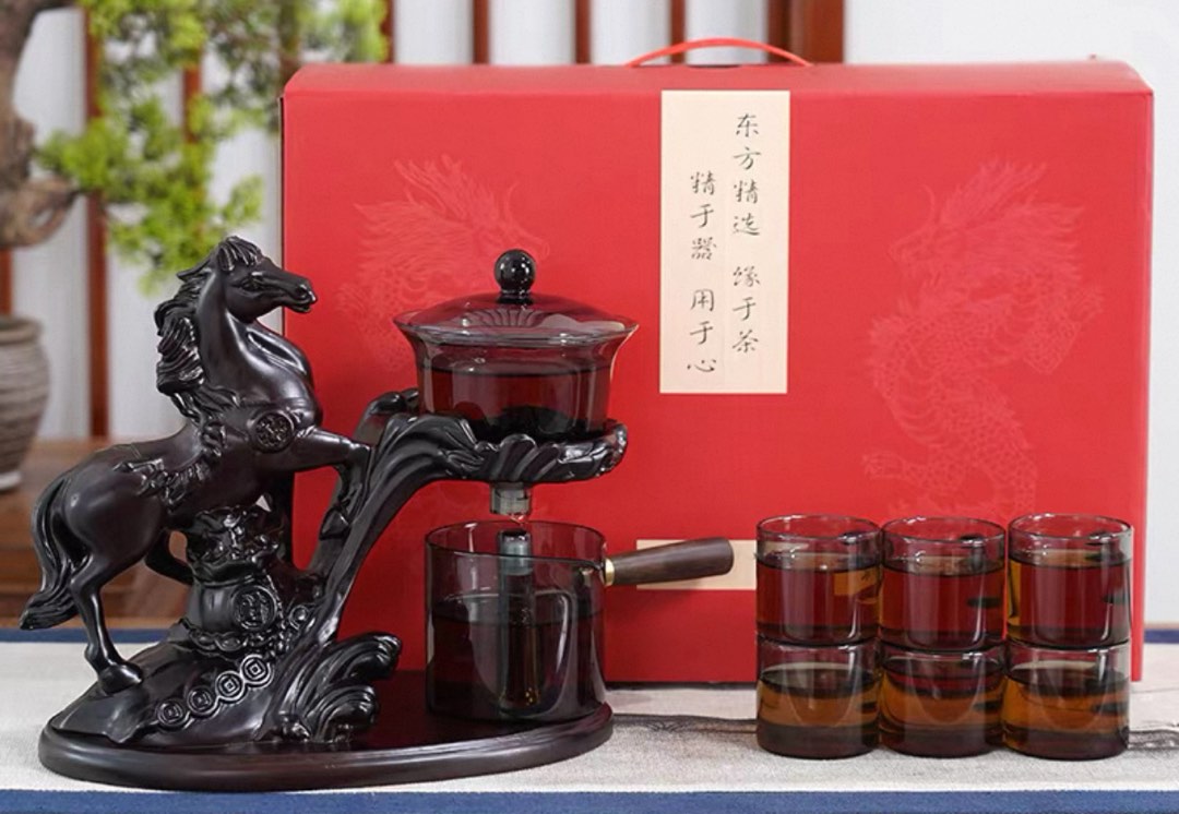 Chinese Horse Tea Set - Brand New, Furniture & Home Living, Kitchenware ...