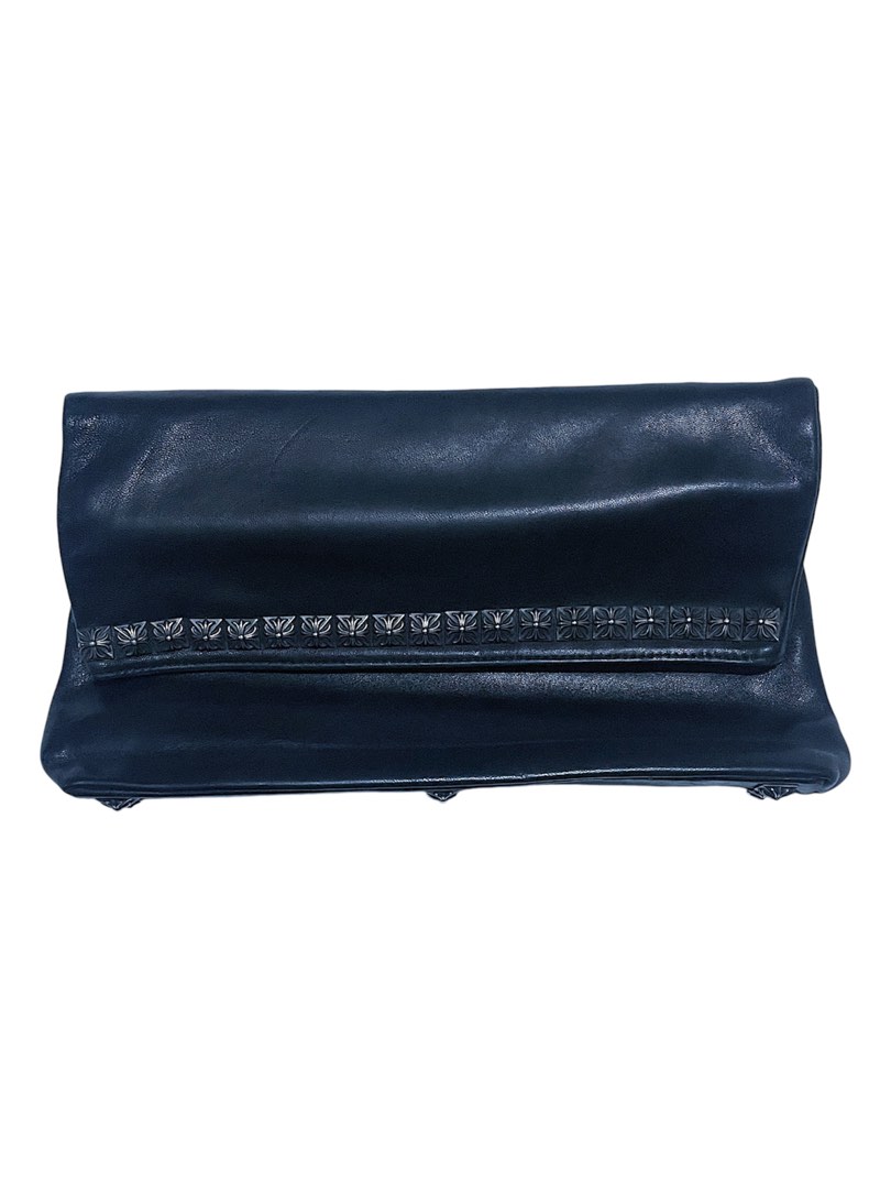 Chrome Hearts Pyramid Studs Clutch Bag, Luxury, Bags & Wallets on Carousell