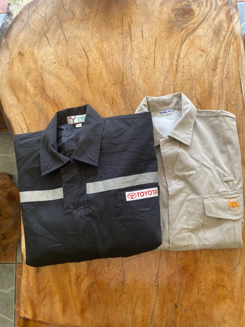 Combo Toyota work jacket, Men's Fashion, Coats, Jackets and Outerwear ...
