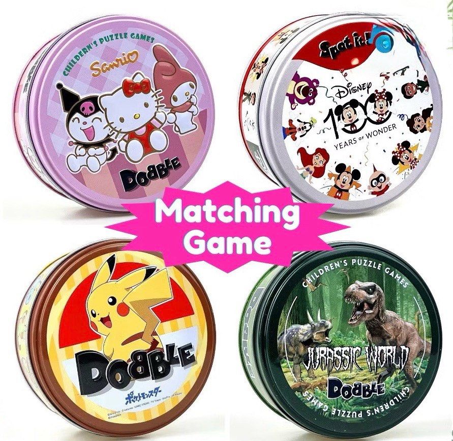 Dobble Spot It Game, Hobbies & Toys, Toys & Games on Carousell