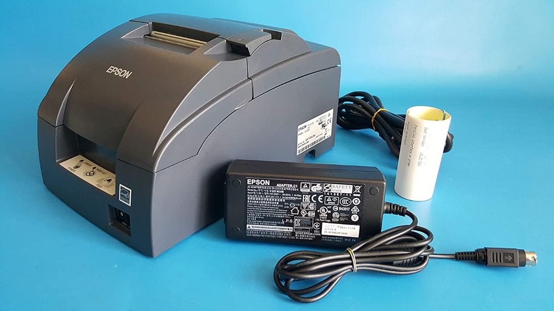 EPSON TM-U220D Dot Matrix Receipt POS Printer USB Port (Used ...
