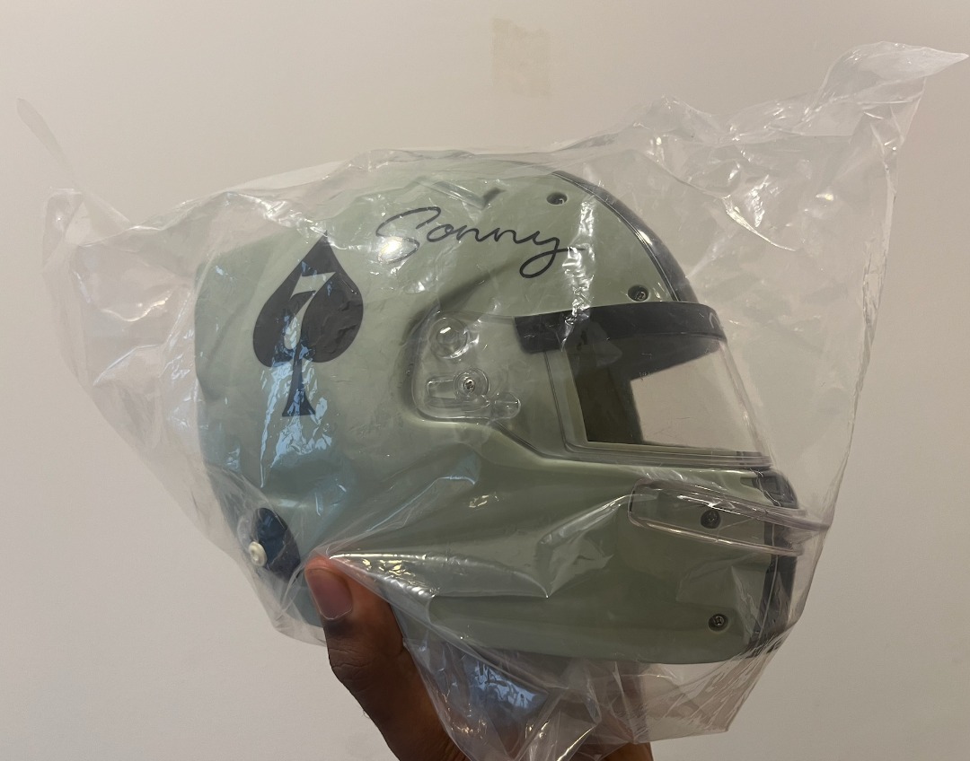 F1 Movie Popcorn Helmet - Sonny Hayes, Hobbies & Toys, Collectibles ...