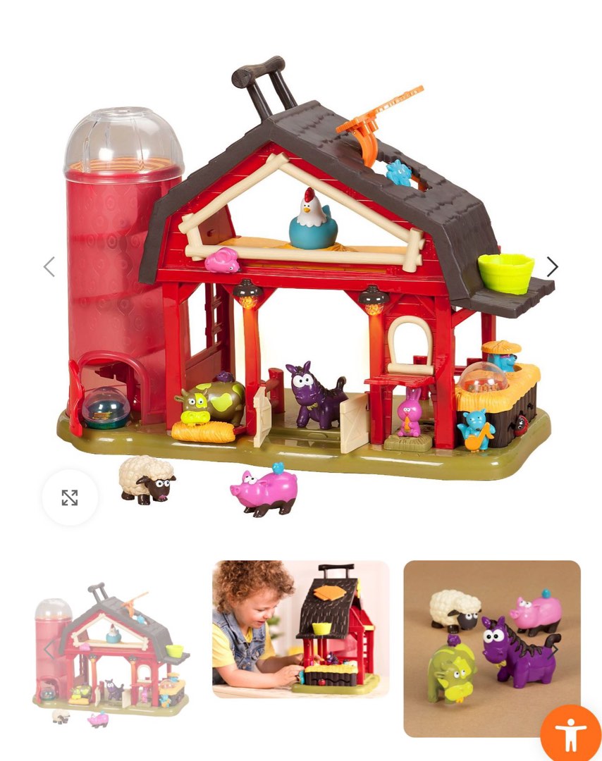 Farm Animal Barn Playset, Hobbies & Toys, Toys & Games on Carousell
