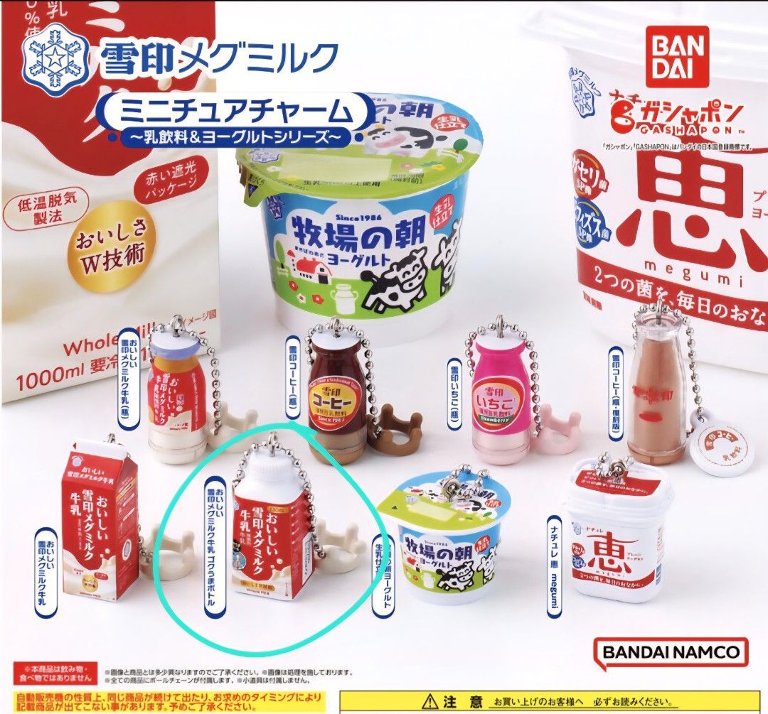 Gashapon Gachapon Japan miniature keychain Gacha toy cute Megumi Oishii ...