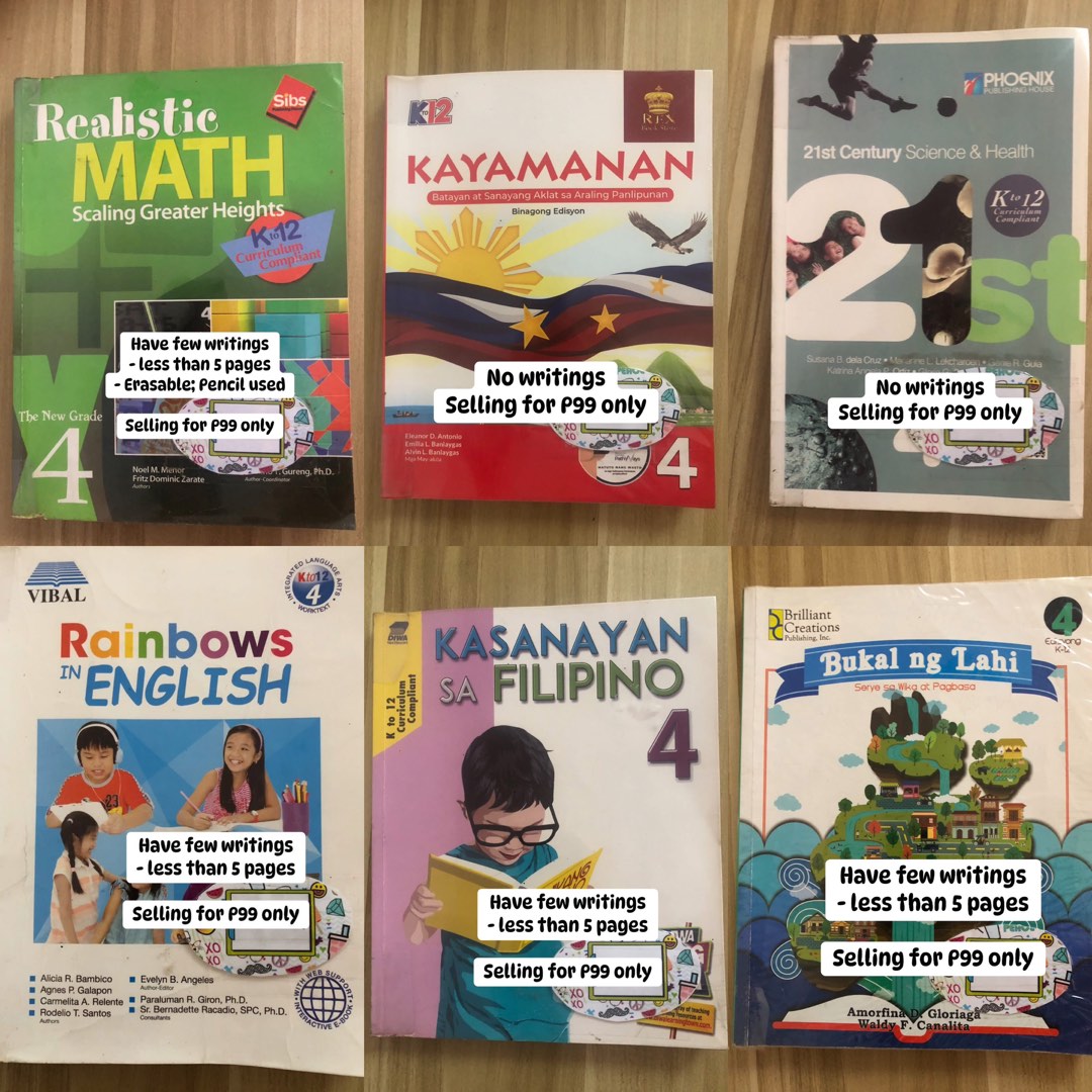 Grade 4 textbooks, Hobbies & Toys, Books & Magazines, Textbooks on ...