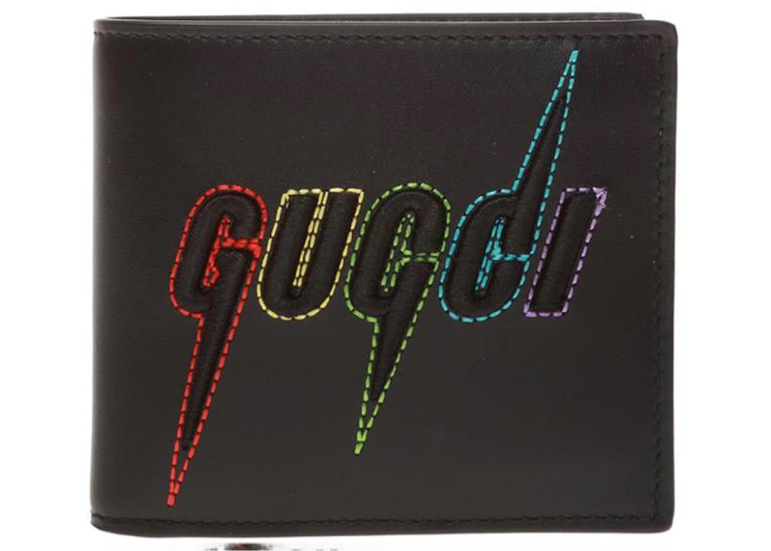 Gucci Blade Embroidery Bifold Wallet, Luxury, Bags & Wallets on Carousell