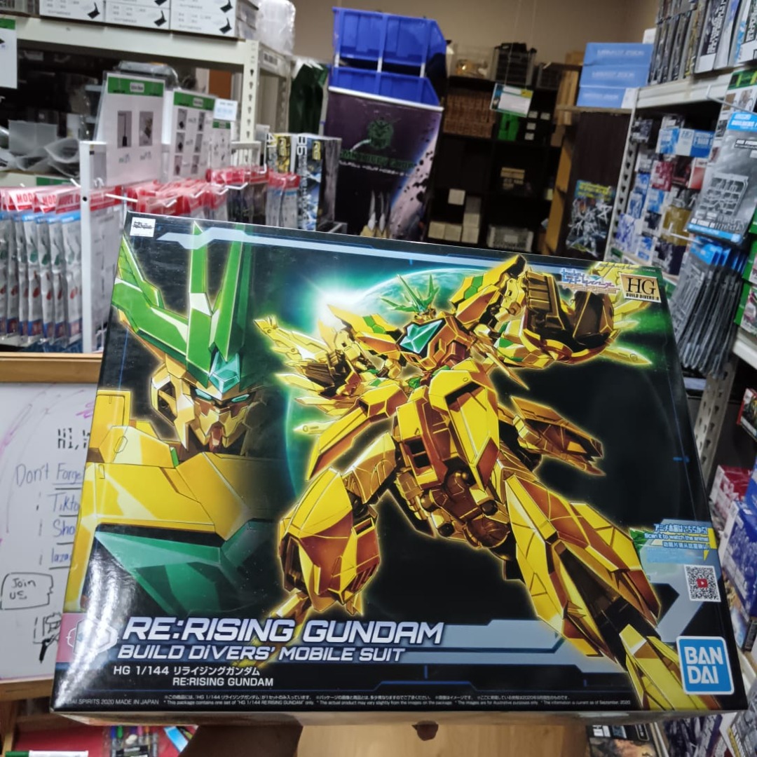 HG 1/144 RE:Rising Gundam 037 Gunpla Gundam Toys Plastic Model Kit ...