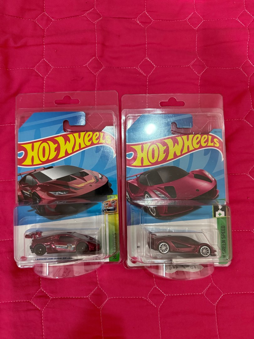 Hotwheels lot super treasure hunt sth lamborghini & sth lotus evija ...