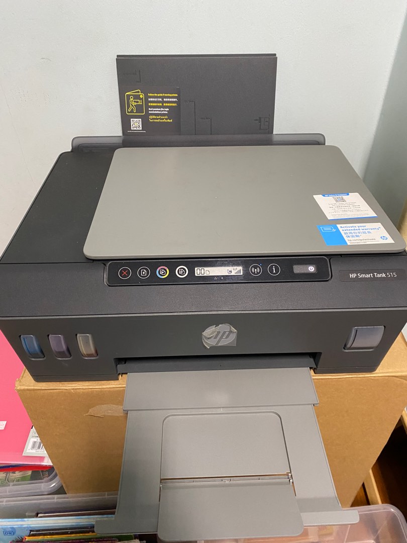 HP Smart Tank 515 Printer, Computers & Tech, Printers, Scanners & Copiers on Carousell