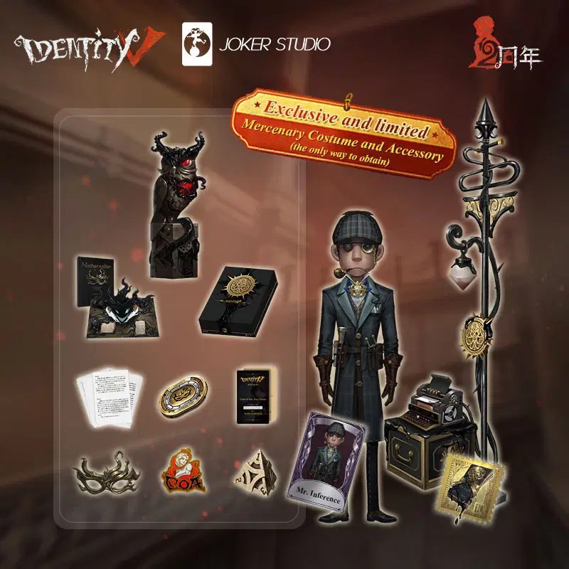 (HTF) Identity V truth and inference 2 anniversary box, Hobbies & Toys ...