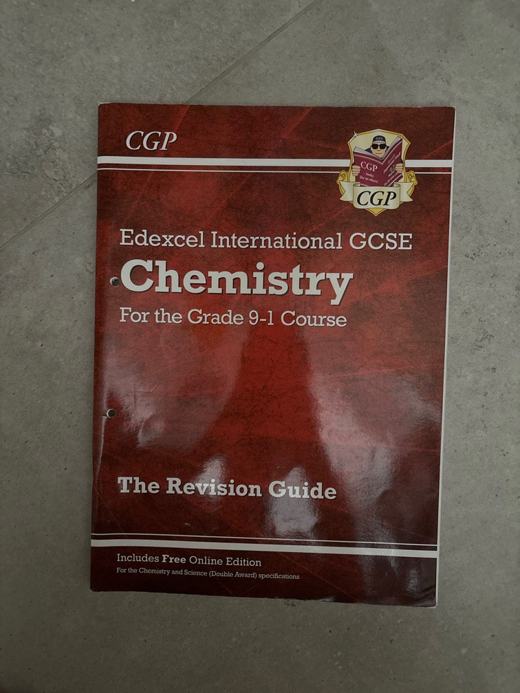 IGCSE edexcel chemistry textbook, 興趣及遊戲, 書本 & 文具, 教科書 - Carousell