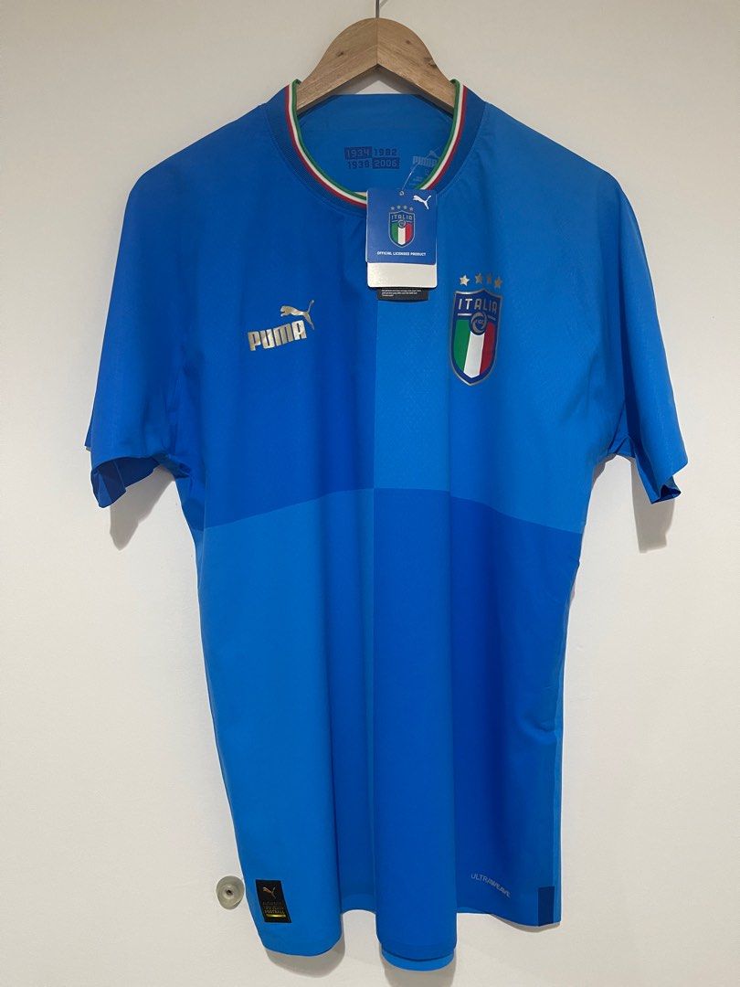 ITALY HOME KIT JERSEY, Men's Fashion, Activewear on Carousell