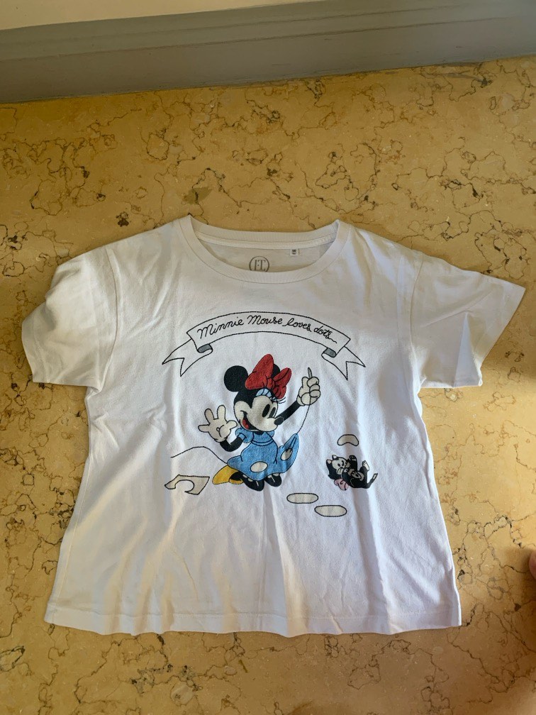 Kaos Disney uniqlo for kids, Bayi & Anak, Baju Anak Perempuan, 8 hingga ...