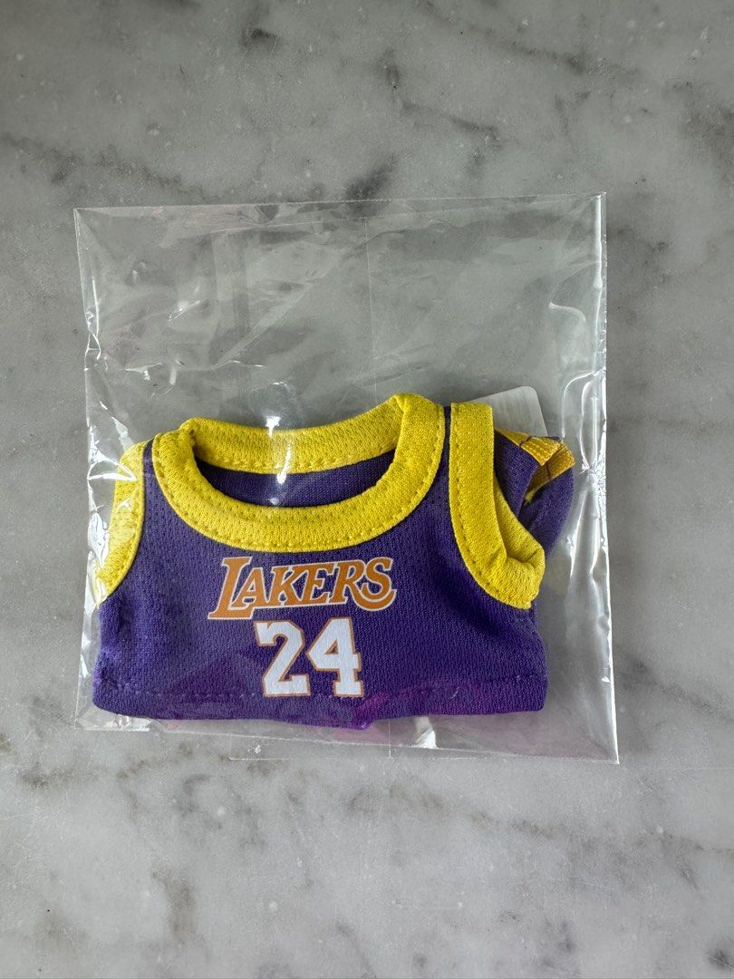 Labubu V1 V2 V3 basketball lakers no. 24 purple clothing, Hobbies ...