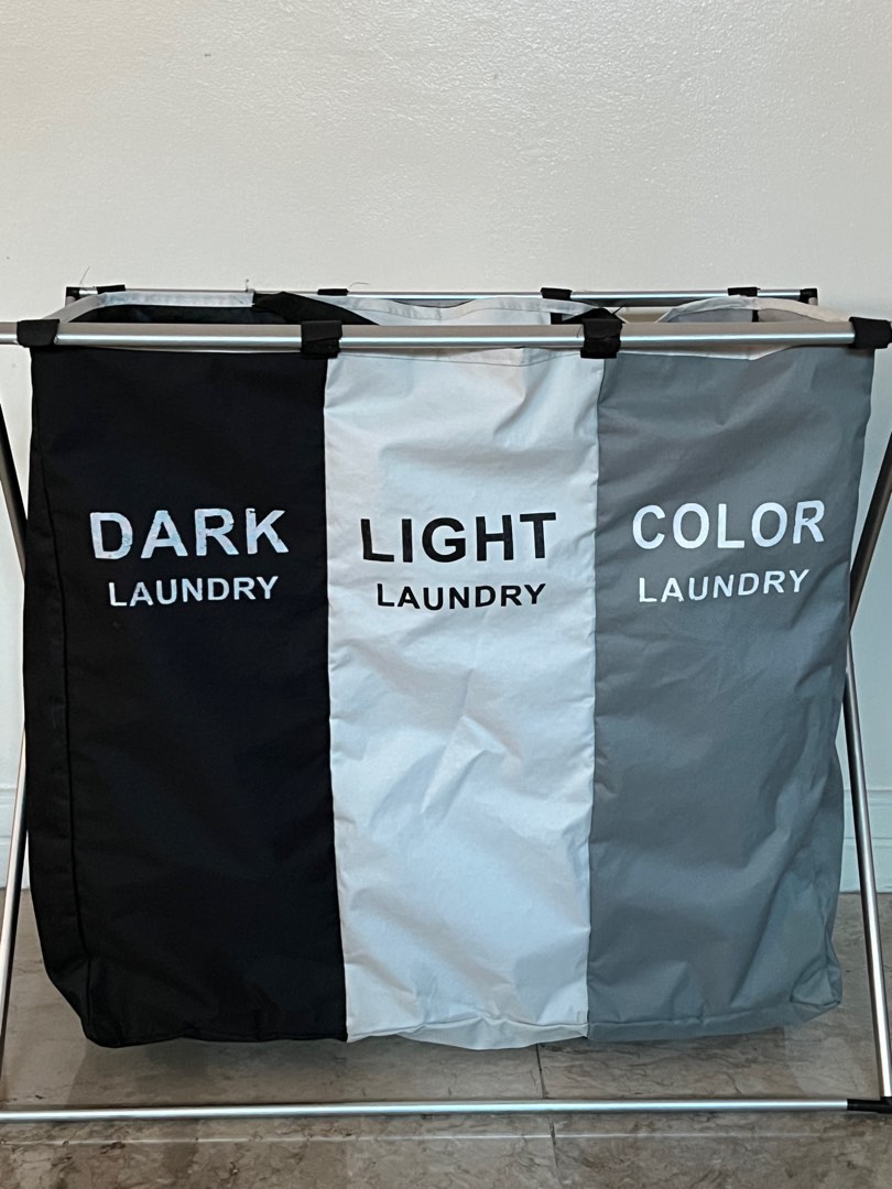 Laundry Basket - Dark, Light, Color, Furniture & Home Living, Home ...