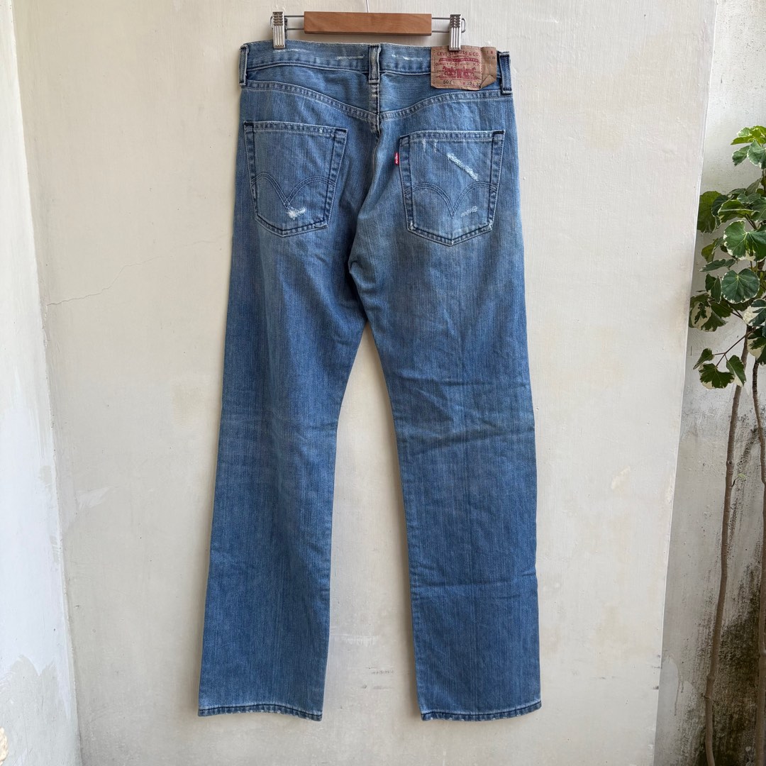 Levis 501 buckle down size 32, Men's Fashion, Bottoms, Jeans on Carousell