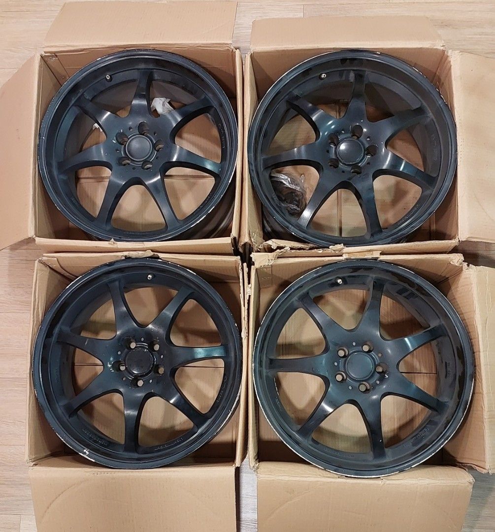 Lightweight MotorSport Wheel 18"/ 18 inch inches performance tyre rim ...