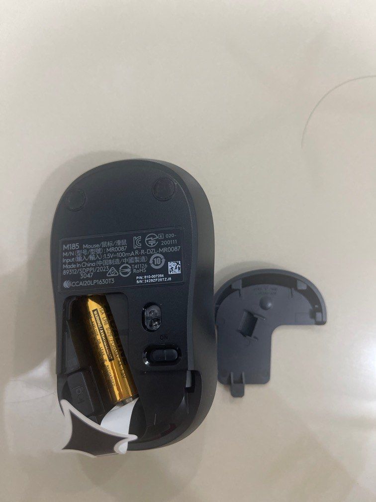 Logitech M185 wireless mouse, Computers & Tech, Parts & Accessories ...