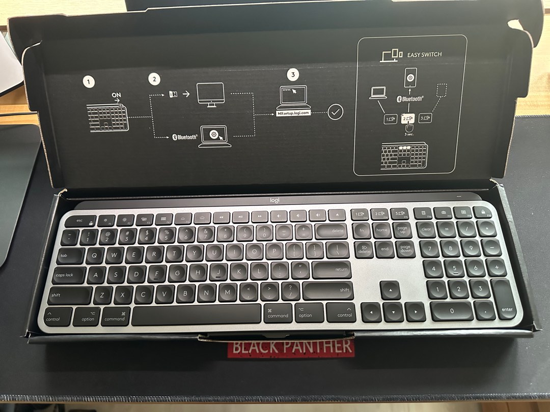 Logitech MX Keys Wireless Keyboard(Mac), Computers & Tech, Parts ...