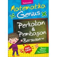 Matematika Genius Perkalian & Pembagian Bersusun (Bonus Poster Perkali ...
