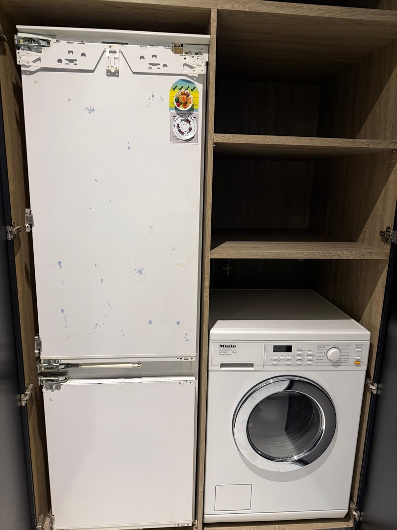 Miele Refrigerator-Freezer & Washing Machine Combo, TV & Home ...