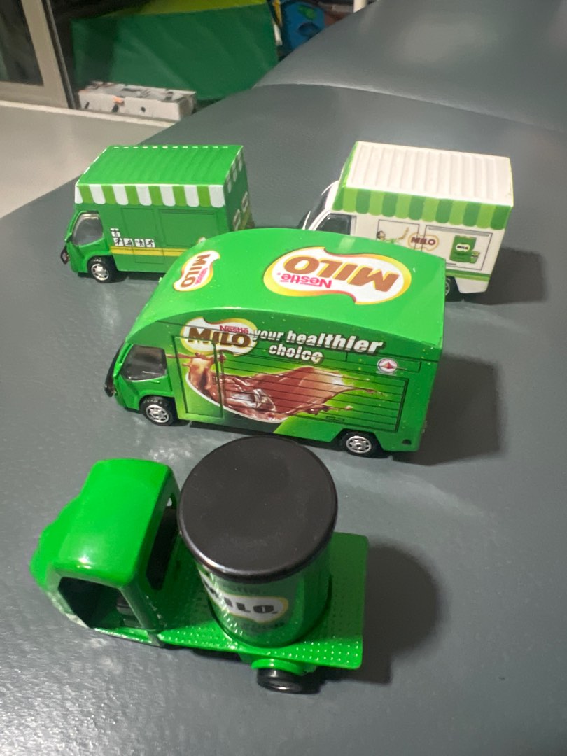 Milo Toy Trucks Set, Hobbies & Toys, Toys & Games on Carousell