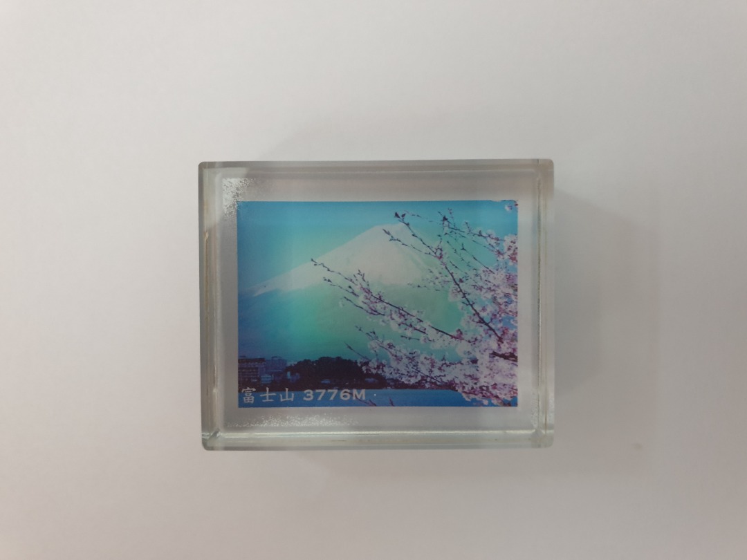 Mount Fuji 3776 Meters Paper Weight Fuji-San 富士山, Hobbies & Toys ...