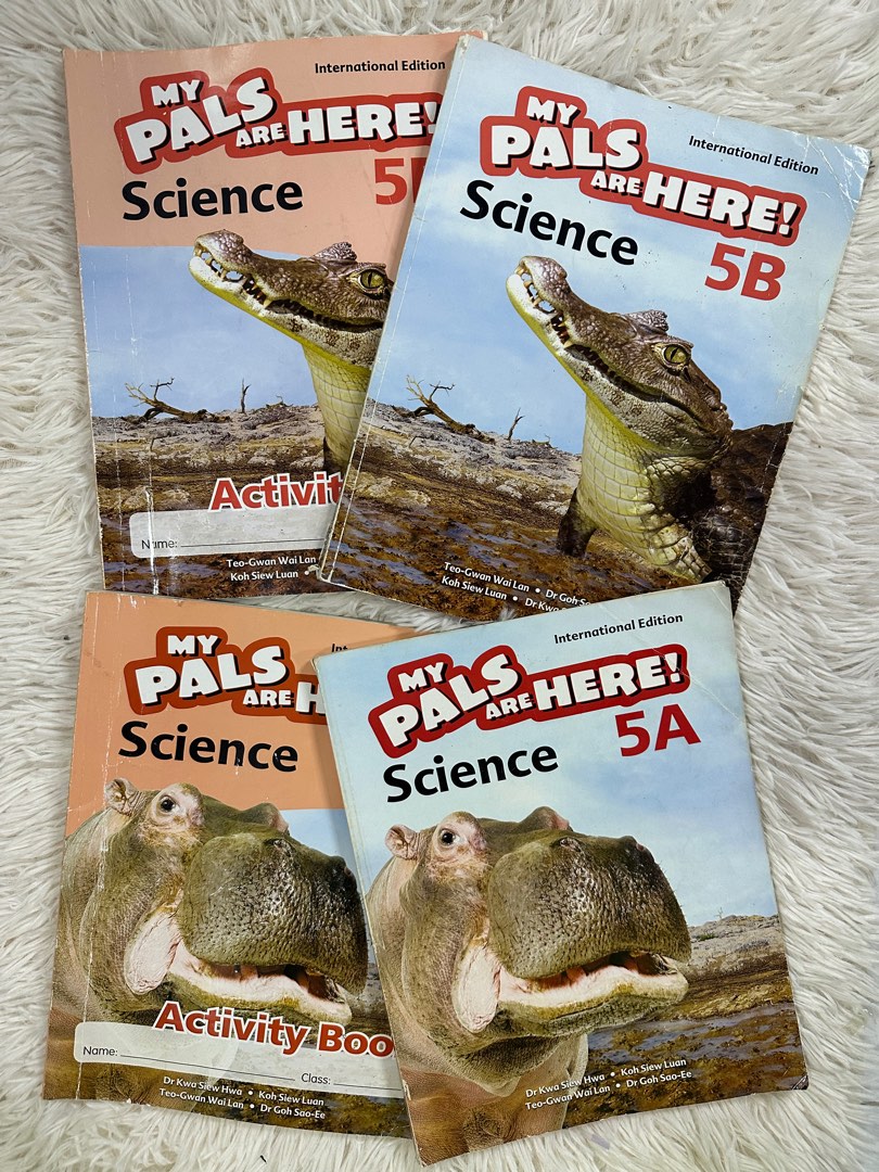 My Pals are Here Science 5A 5B 4BOOKS textbook activity book, Hobbies ...