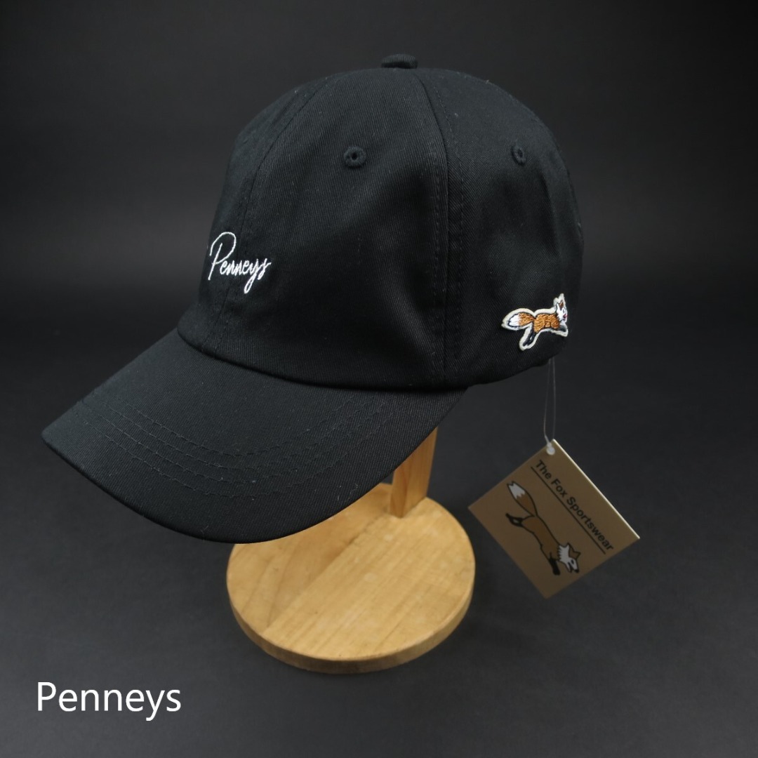 Penny's THE FOX cursive logo embroidered cotton twill cap, Men's ...