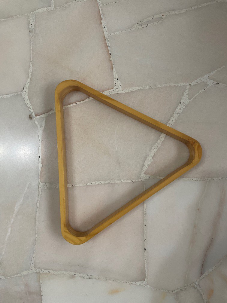 Pool Ball Triangle, Sports Equipment, Sports & Games, Billiards ...