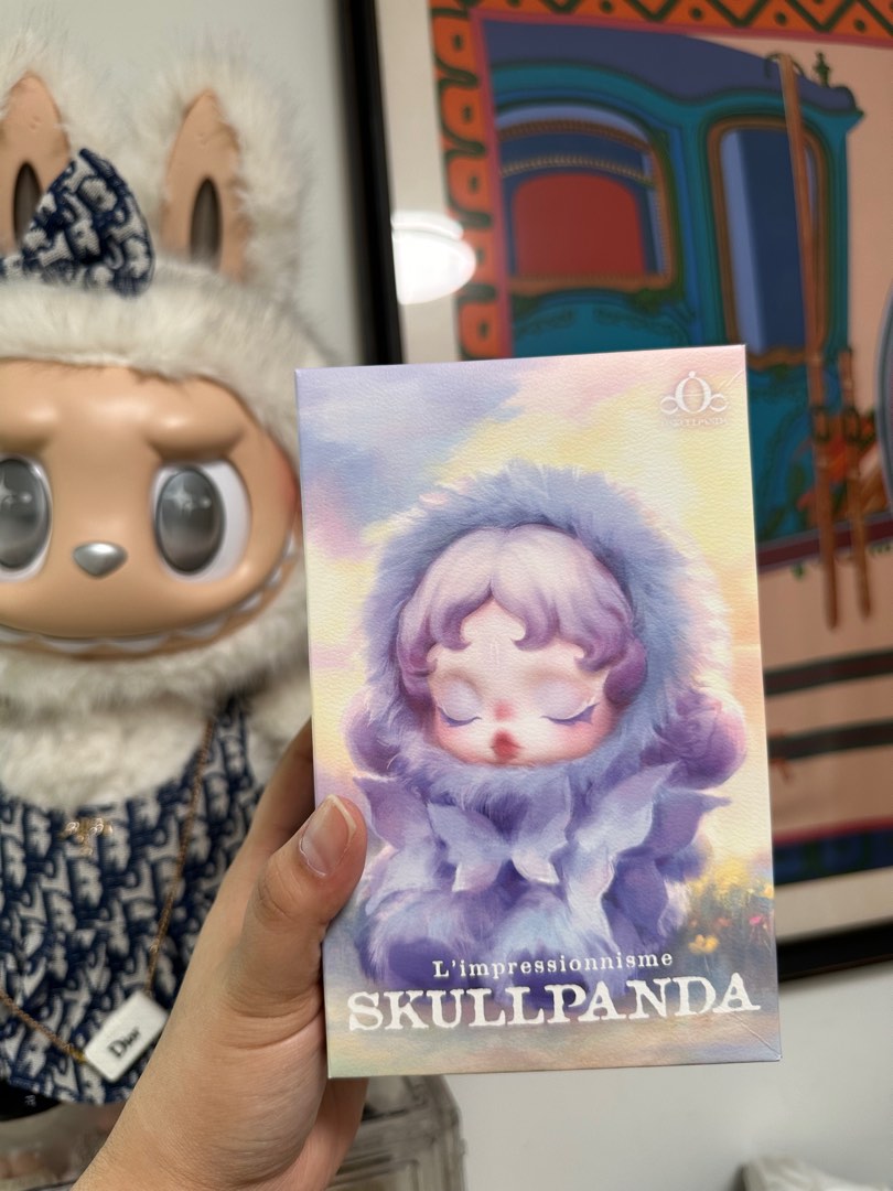 Pop Mart Skullpanda sp 2 Mist, 興趣及遊戲, 玩具 & 遊戲類 - Carousell