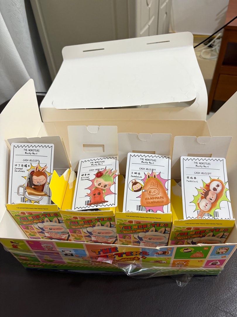 Pop Mart The Monsters Wacky Mart - yakitori grilled sausage sandwich ...