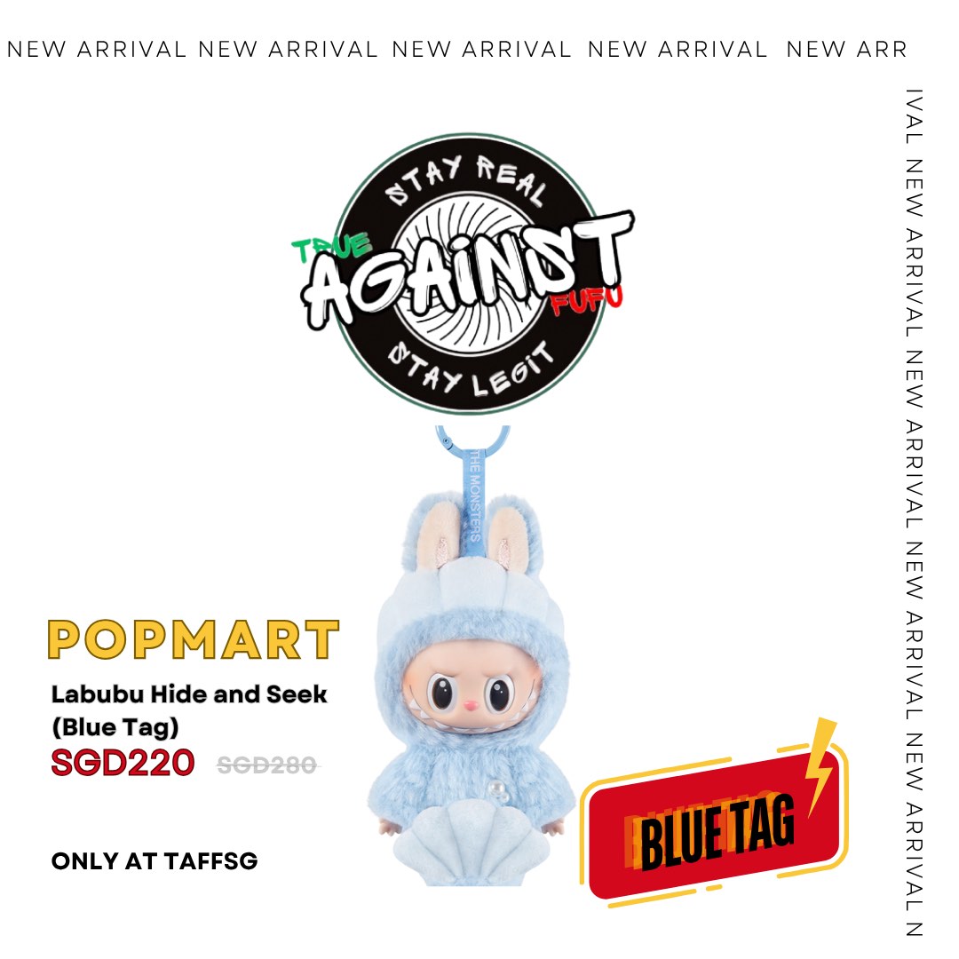 POPMART LABUBU MERLION MERBUBU (BLUE TAG), Hobbies & Toys, Memorabilia ...