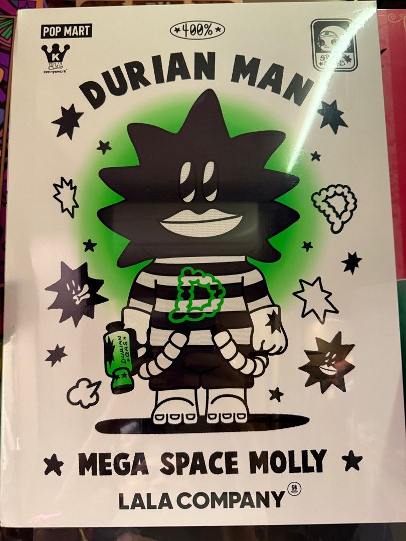 Popmart Space Molly Durian Man 400%, Hobbies & Toys, Toys & Games on ...