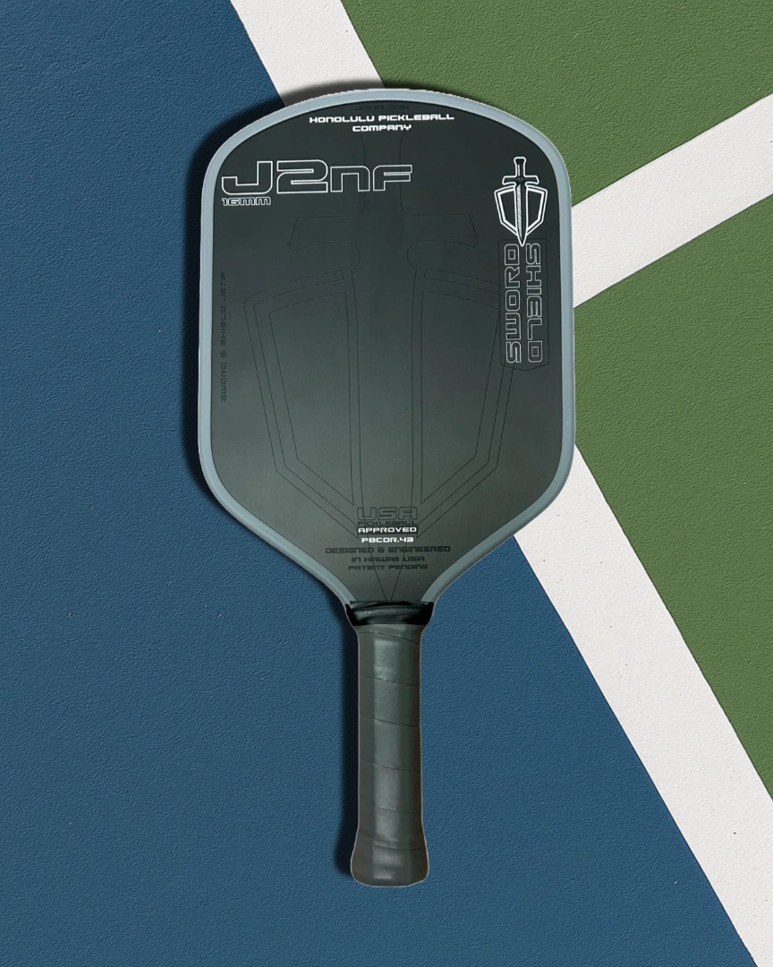 [In stock!!] - 5.5 inch Honolulu Sword & Shield J2NF Pickleball Paddle ...