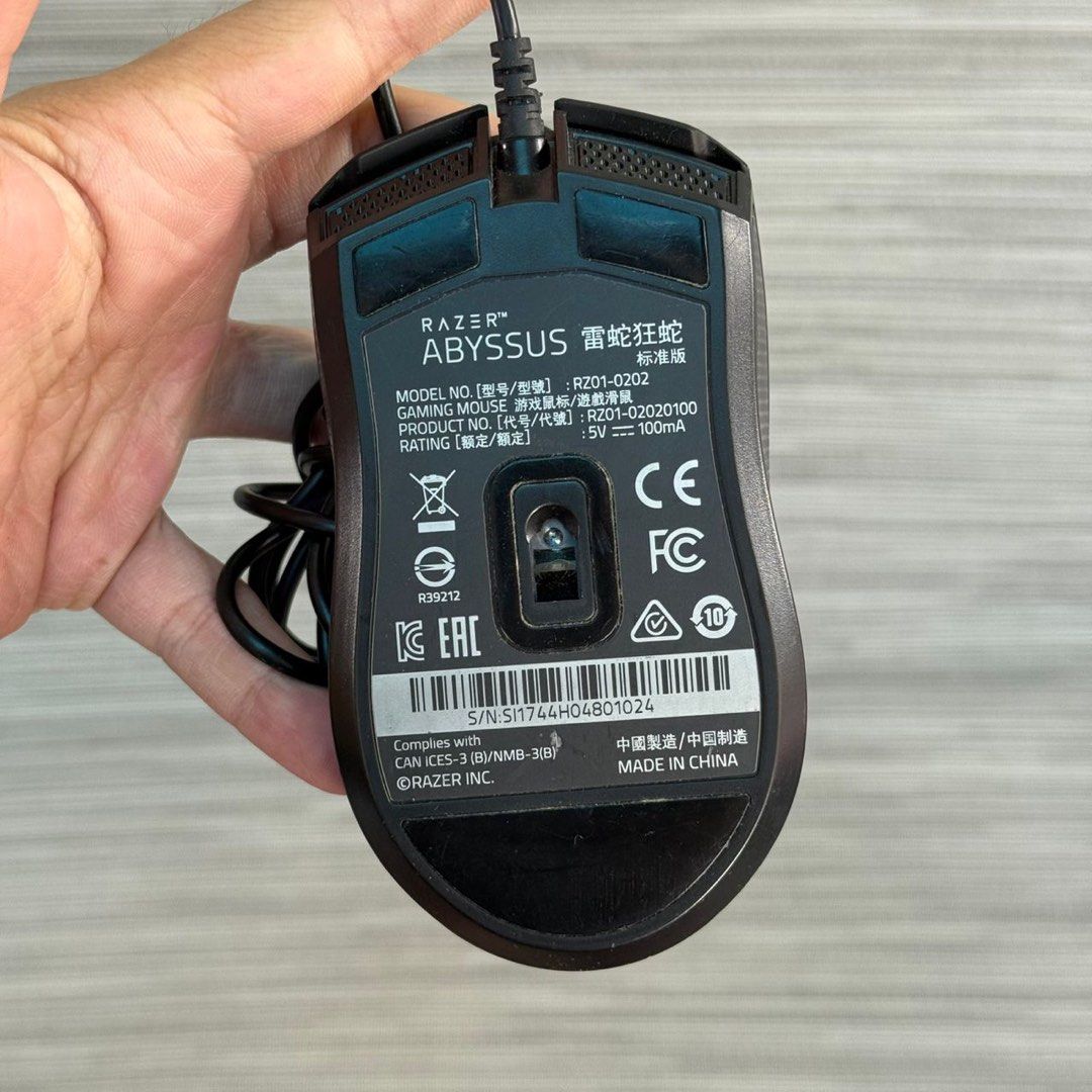 Razer ABYSSUS mouse, Computers & Tech, Parts & Accessories, Mouse ...