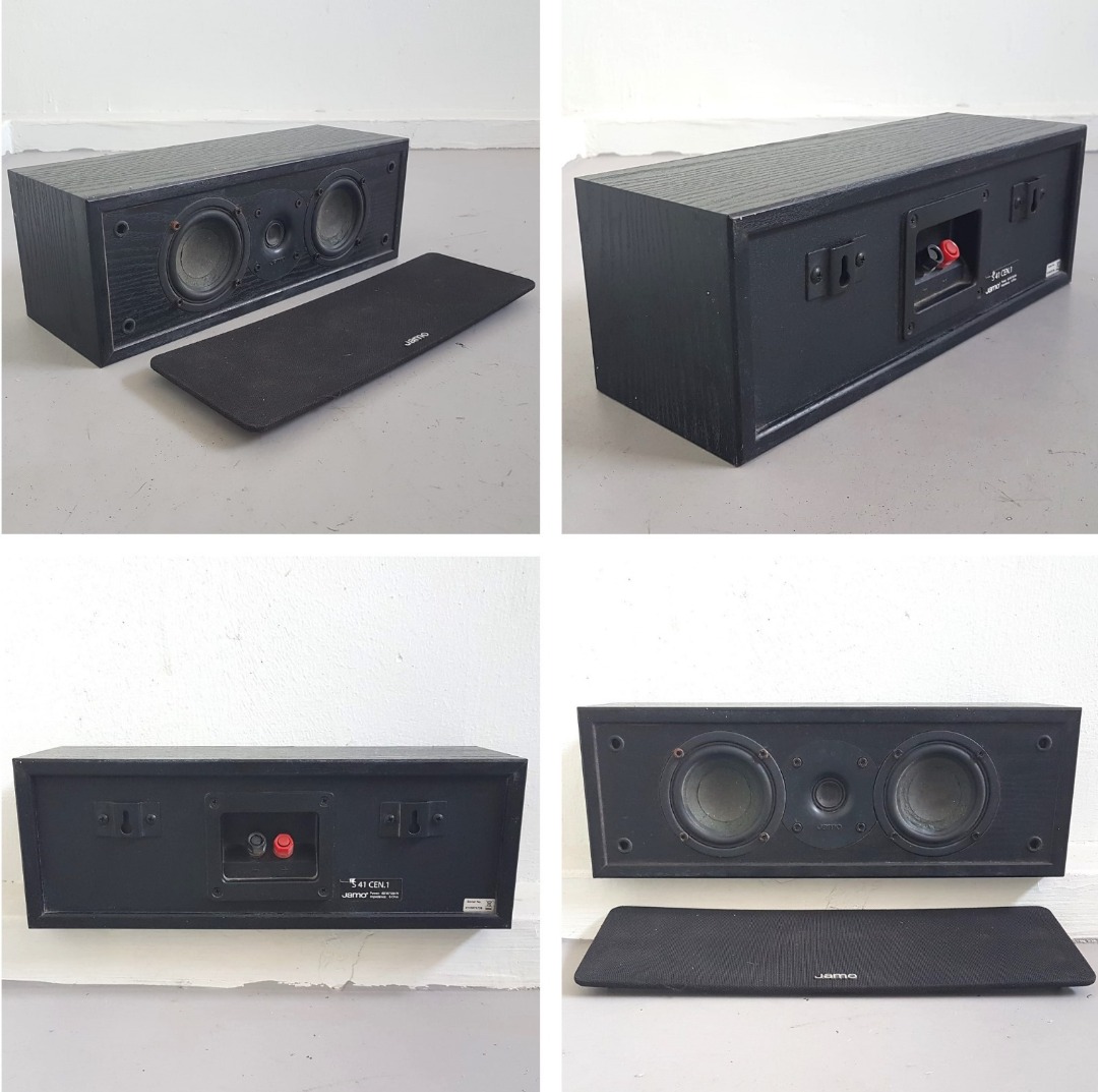 Retro JAMO 3-Way Speaker, DENMARK, 100 Watts Loudspeakers, Sleek Design ...