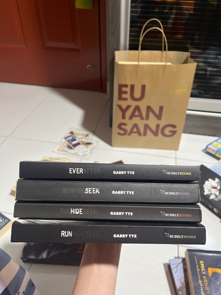 Run Hide Seek series by Gabby Tye, Hobbies & Toys, Books & Magazines ...