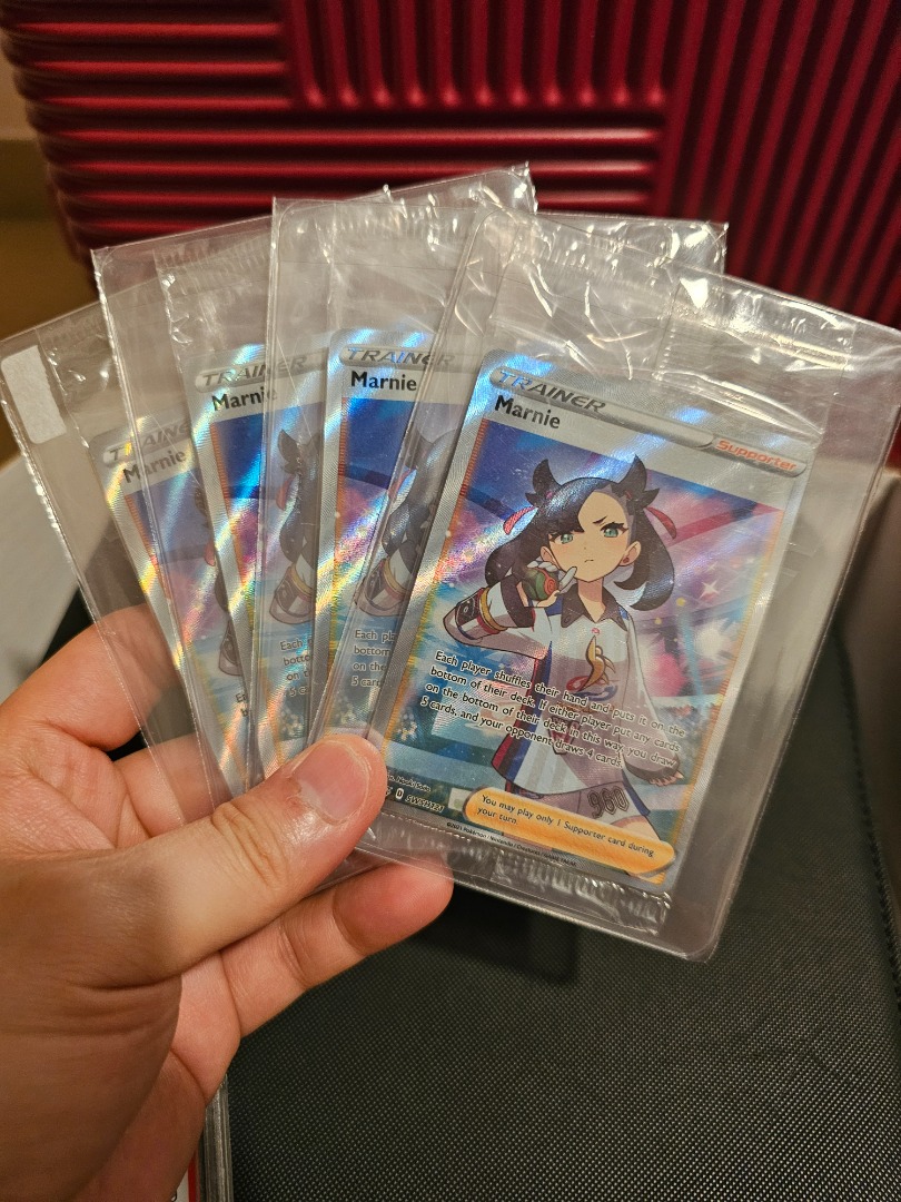 SEALED Marnie Promo from Premium Tournament Collection, Hobbies & Toys ...