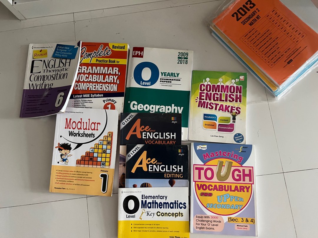 Secondary & Primary School Textbooks, Hobbies & Toys, Books & Magazines ...