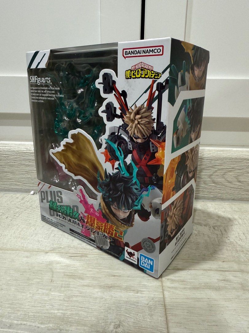 Instock Shf Midoriya Izuku Deku Katsuki Bakugo Plus Ultra Option Parts