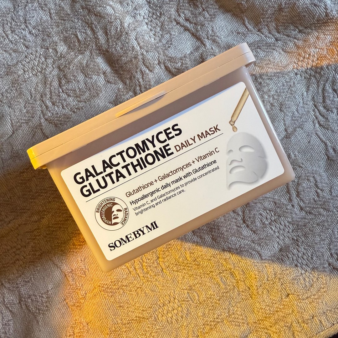 SOMEBYMI Galctomyces Sheet Mask, Kesehatan & Kecantikan, Kulit, Sabun ...