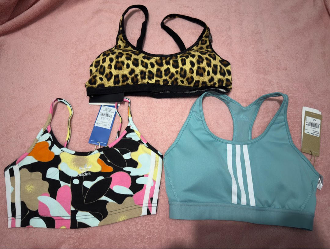 Sports Bra Adidas & Undiz all with tag brand new bought in UAE, Women's ...