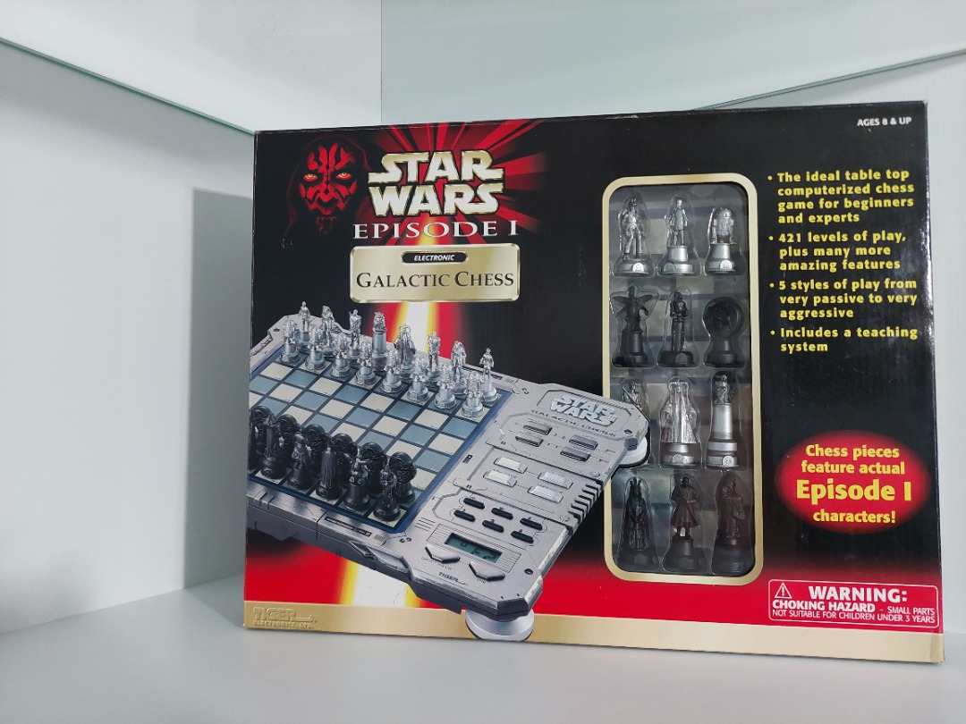 Star Wars Electronic Chess Set, Electronic Play set, Figures, Candy ...