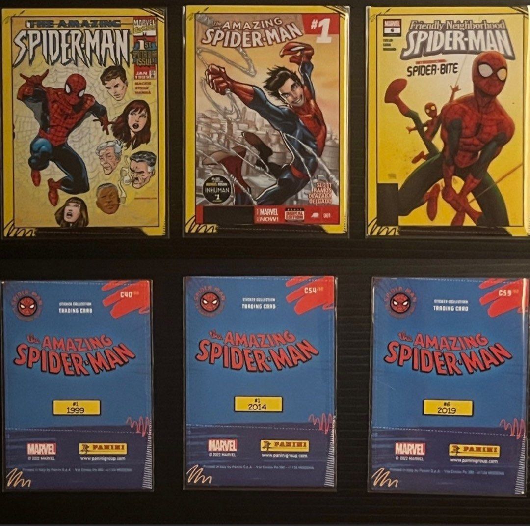 The Amazing Spiderman Cards - 60th Anniversary Trading Marvel Comics ...